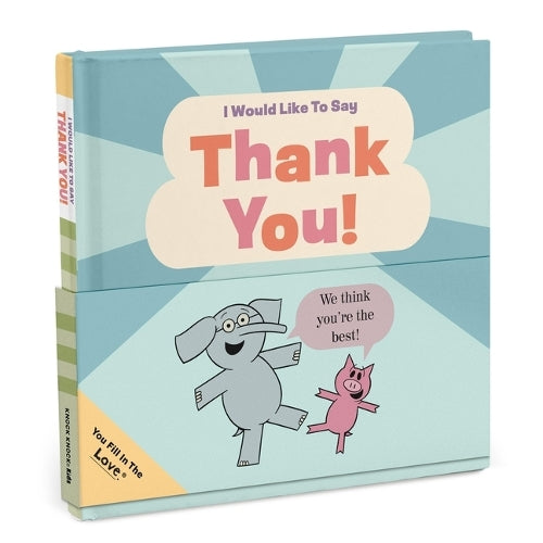I Would Like to Say Thank You Elephant Piggie| Music at World of Books US