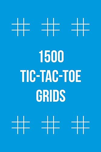 1500 Tic-Tac-Toe Grids By Activity Sheet Notebooks | World of Books GB