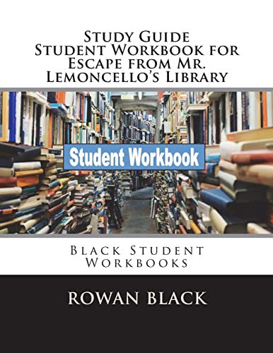 Study Guide Student Workbook for Escape from Mr. Lemoncello's Library ...
