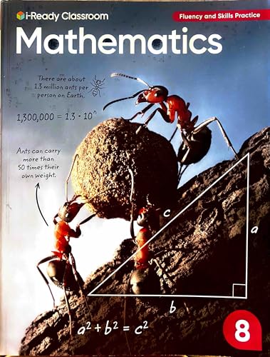 i-Ready Classroom, Mathematics , Grade 8, Fluency and Skills Practice ...