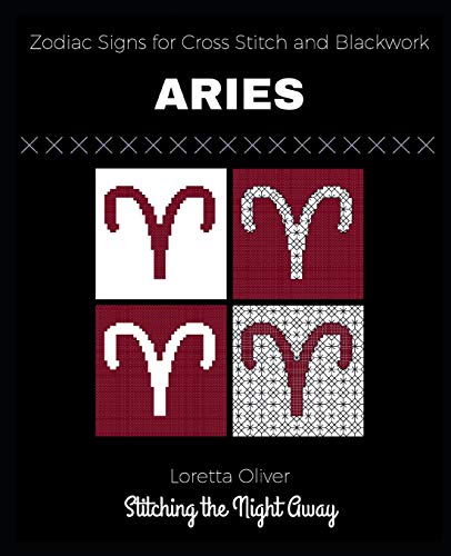 Aries Zodiac Signs for Cross Stitch and Blackwork By Loretta Oliver ...