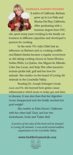 It's a No Grainer Cookbook By Barbara Hankey-Rogers | World of Books