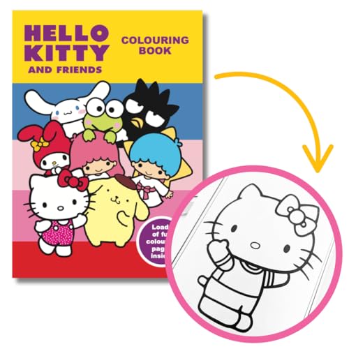 Hello Kitty and Friends Colouring Book, Sanrio Fans, Hello Kitty ...