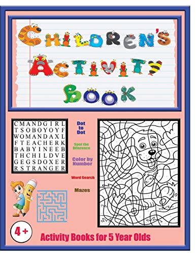 Activity Books for 5 Year Olds By James Manning | World of Books