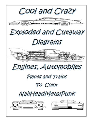 COOl and CRAZY Exploded & Cut Away Diagrams Engines, Automobiles ...