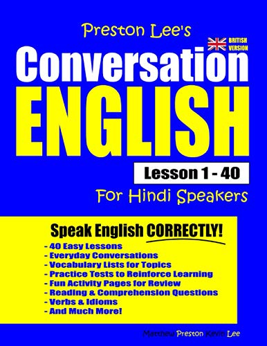 Preston Lee's Conversation English For Hindi Speakers Lesson 1 - 40 ...