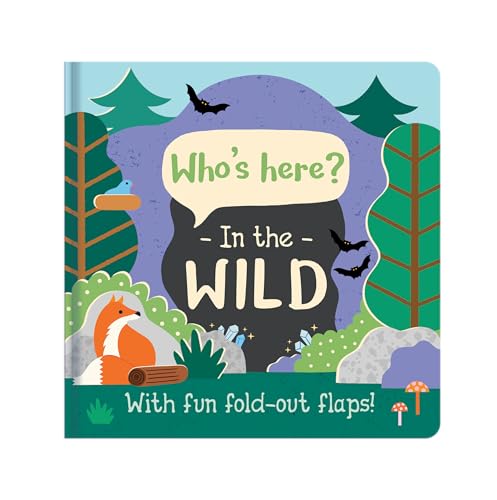 Who’s In The Wild | Fold-Out Flaps Board Book | Interactive Lift-the ...