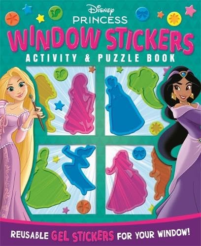 Disney Princess: Window Stickers Activity & Puzzle Book By Walt Disney ...