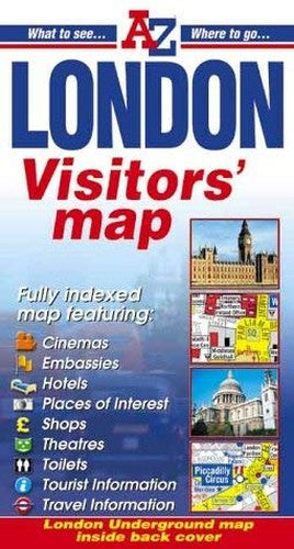 London Visitor's Map By Geographers' A-Z Map Company| World of Books US