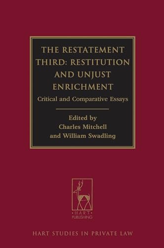 The Restatement Third: Restitution and Unjust Enrichment By Charles ...