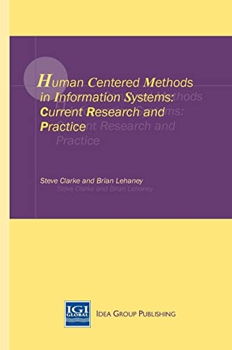 Human Centred Methods in Information Systems By Steve Clarke | World of ...