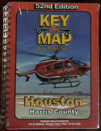 Houston Harris County 2013 Key Map 52nd Edition By | World of Books