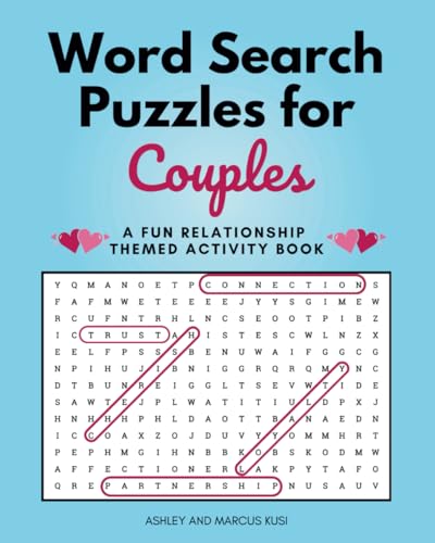 Word Search Puzzles for Couples: A Fun Relationship Themed Activity ...