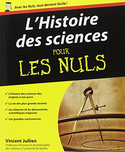 L'Histoire des sciences Pour les nuls By Jullien Vincent | World of ...
