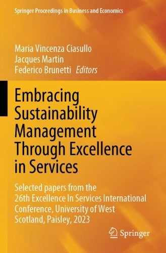 Embracing Sustainability Management Through Excellence in Services By ...