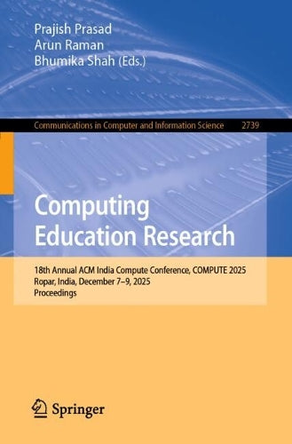 Computing Education Research By Prajish Prasad | World of Books