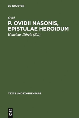 P. Ovidii Nasonis, Epistulae Heroidum By Ovid | World of Books GB
