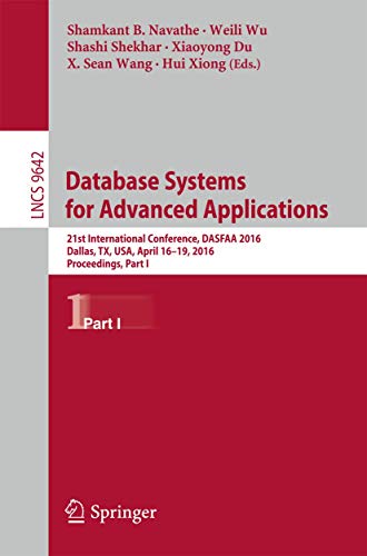 Database Systems for Advanced Applications By Shamkant B Navathe | World of Books US
