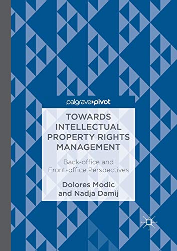 Towards Intellectual Property Rights Management By Dolores Modic ...