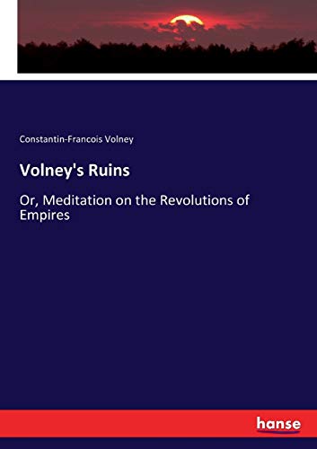 Volney's Ruins By Constantin-Francois Volney | World of Books GB