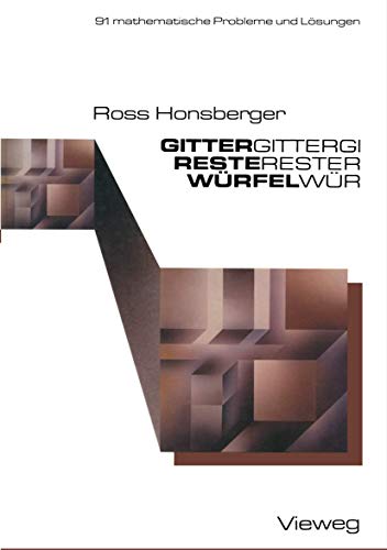Gitter — Reste — Würfel By Ross Honsberger | World of Books US