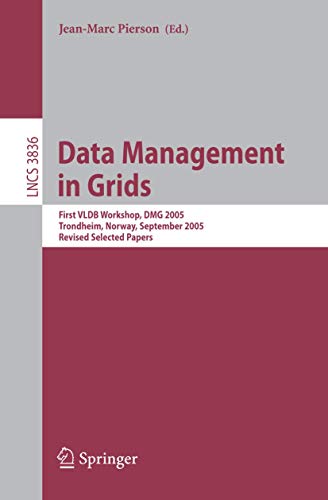 Data Management in Grids By Jean-Marc Pierson | World of Books GB