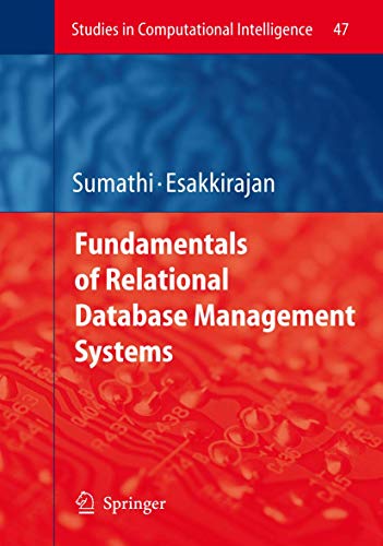 Fundamentals of Relational Database Management Systems By S Sumathi ...