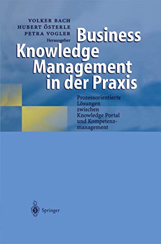 Business Knowledge Management in der Praxis By Volker Bach | World of Books