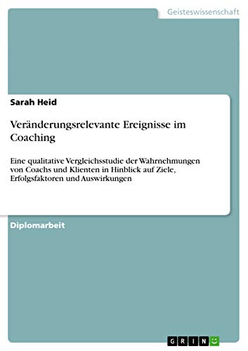 Veränderungsrelevante Ereignisse im Coaching By Sarah Heid | World of ...