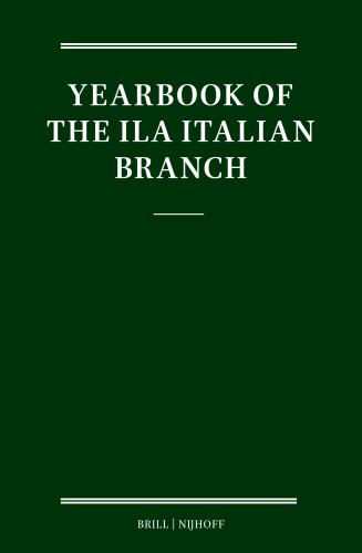 Yearbook of the ILA Italian Branch By Ila Italy | World of Books GB