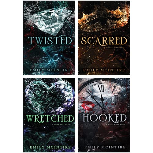 Never After Series 4 Books Collection Set By Emily McIntire(Wretched ...