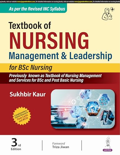 Textbook of Nursing Management & Leadership for BSc Nursing By Sukhbir ...