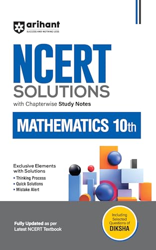 Arihant Ncert Solutions for Class 10th Mathematics with Chapterwise ...