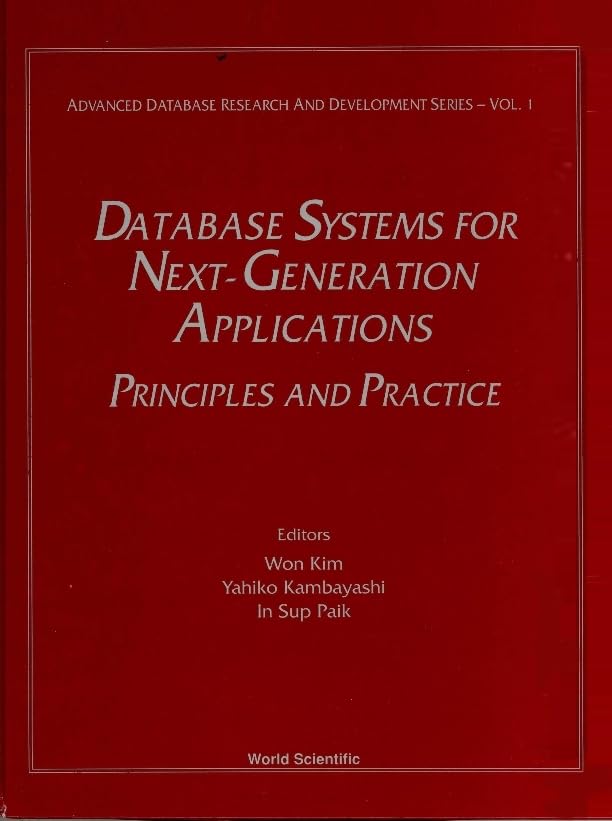 Database Systems For Next-generation Applications: Principles And ...
