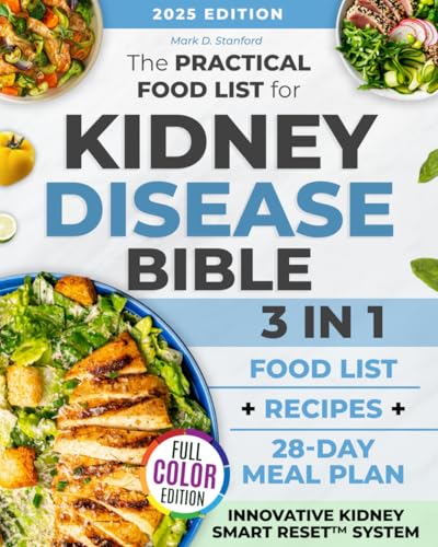 The Practical Food List for Kidney Disease Bible: 3 in 1| A CKD Science ...