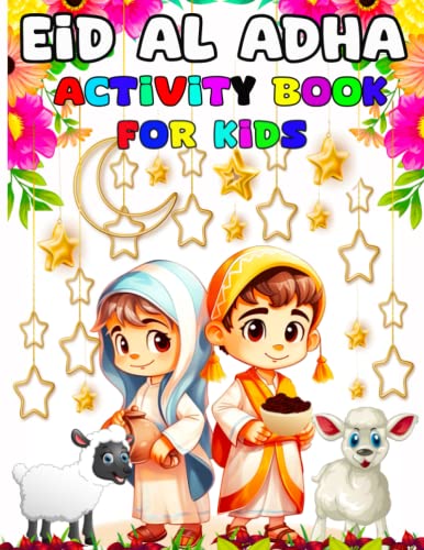 Eid Al Adha Activity Book For Kids: Fun Activities for Muslim Kids Ages ...