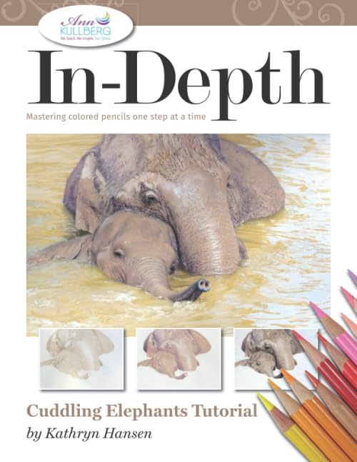 In-Depth Cuddling Elephants Tutorial: Mastering Colored Pencil One Step ...