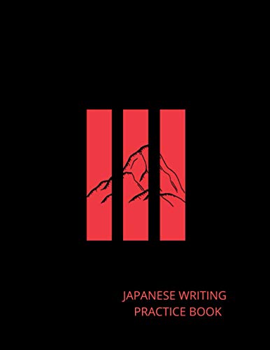JAPANESE WRITING PRACTICE BOOK: Genkouyoushi Paper, Tategaki Style for ...