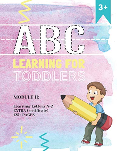 ABC Learning for Toddlers: Preschool Learning Workbook for 3 Year Olds ...
