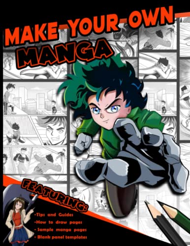 Make Your Own Manga: An interactive drawing book with tips, guides ...