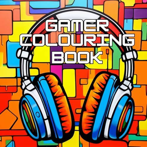 Coloring Book for Gamers, Cool Gaming Art for Gamers of All Ages, 20 ...