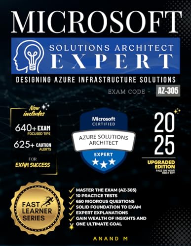 Microsoft Azure Solutions Architect Expert Master the Exam (az-305 ...