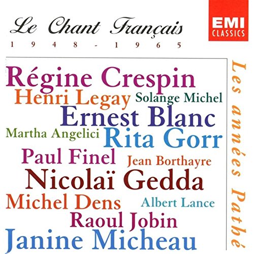 Le Chant Francais: Les années Pathé(Box set) | Music at World of Books US