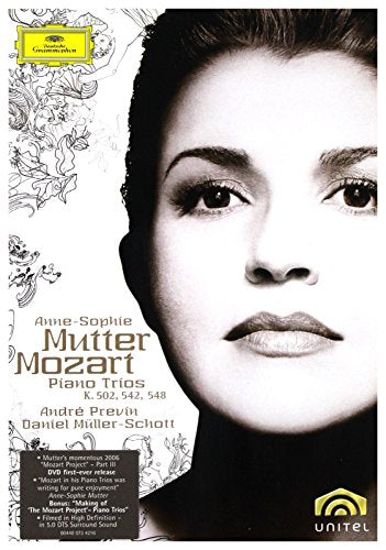 Anne-Sophie Mutter: Mozart - Piano Trios [DVD] [2007] (Classical Colour ...