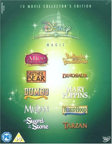 Disney Magic: 10 Movie Collector's Edition (Alice in Wonderland/Dumbo ...