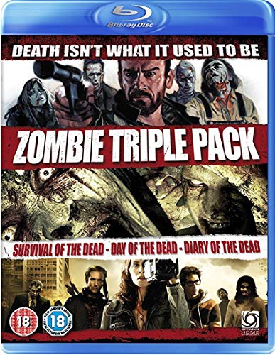 Zombie Blu Ray Triple (Survival Of The Dead/Day of The Dead (Remake ...