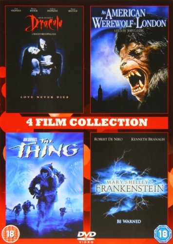 4 Film Collection: American Werewolf In London/Frankenstein/Dracula ...
