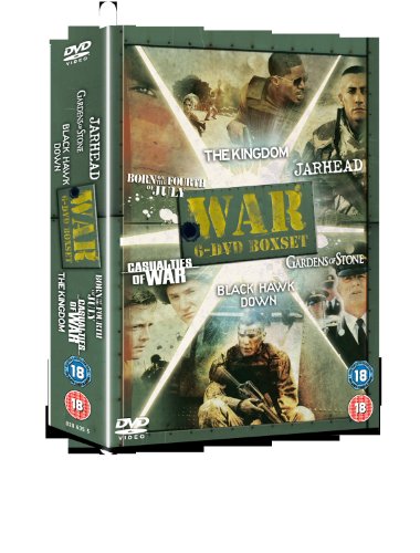 6 Film Box Set: Black Hawk Down/ Born On The 4Th Of July/ Casualties Of ...