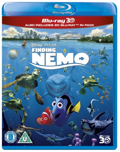 Disney & Pixar's Finding Nemo [Blu-ray 3D + Blu-ray] [Region Free ...