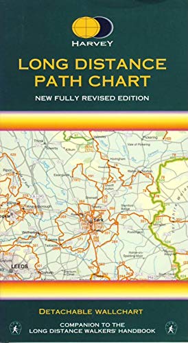Long Distance Path Chart from Harvey - Detachable wall chart By | World ...